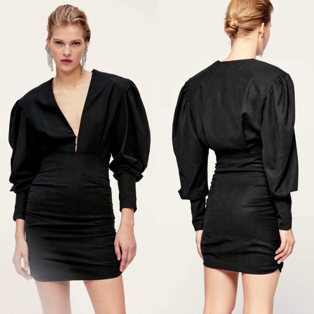 Isabel Marant Stella Puff Balloon Sleeve Dress Final … - Gem